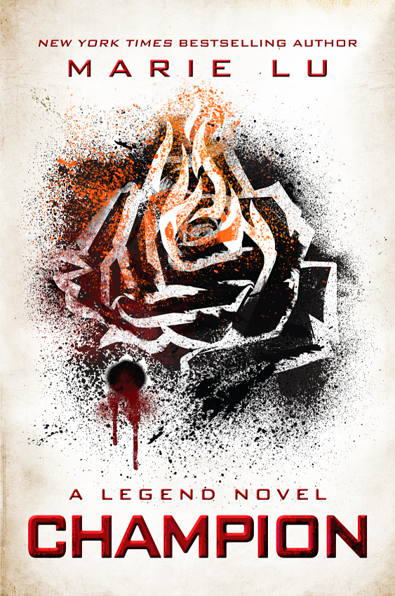 Carina's Books: Cover Reveal: Champion by Marie Lu