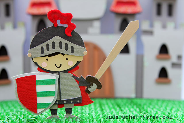 Under A Cherry Tree: The First Knight (Jin's Make-Your-Own Knight kit)