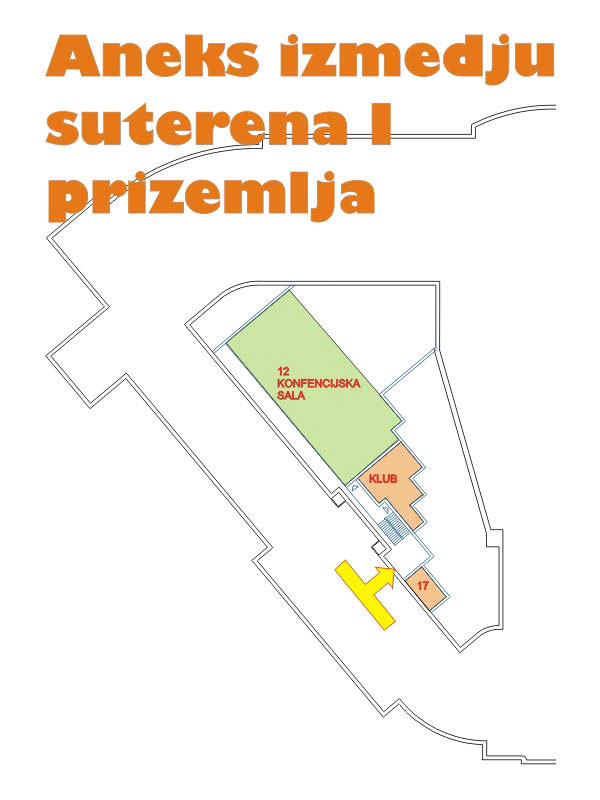 Pravni fakultet UB: MAPA FAKULTETA