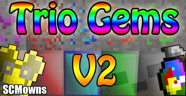 Trio Gems Mod Minecraft 1.6.4 ~ SalseroCraft MODS