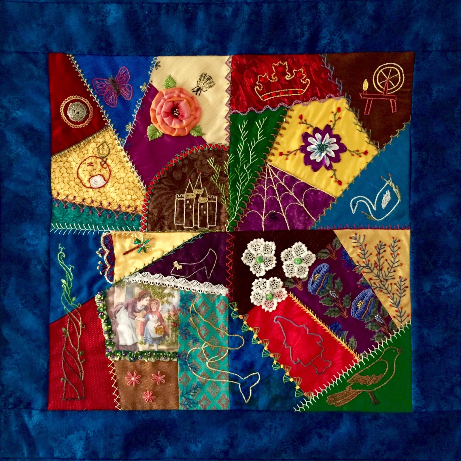 Telling Stories Through the Needle's Eye: Crazy Quilting—Start to Finish