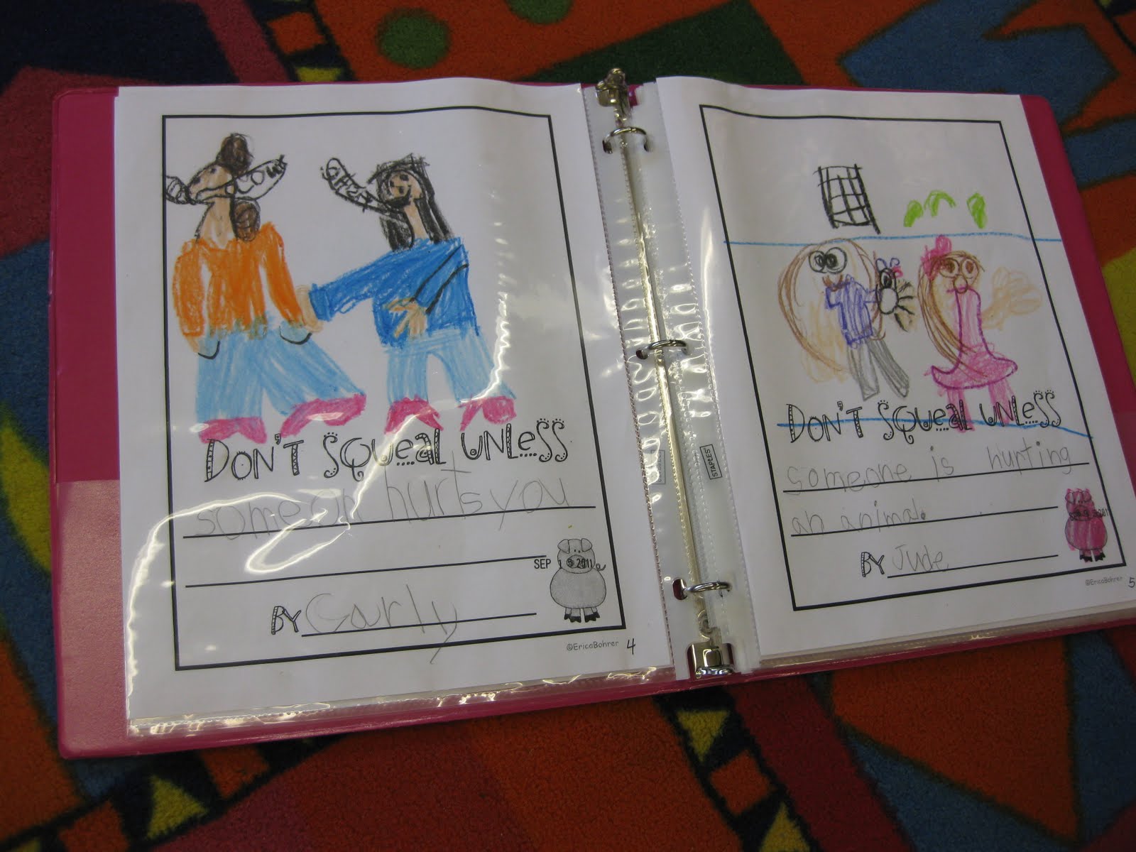 I Think My Teacher Sleeps in School Class-Made Book