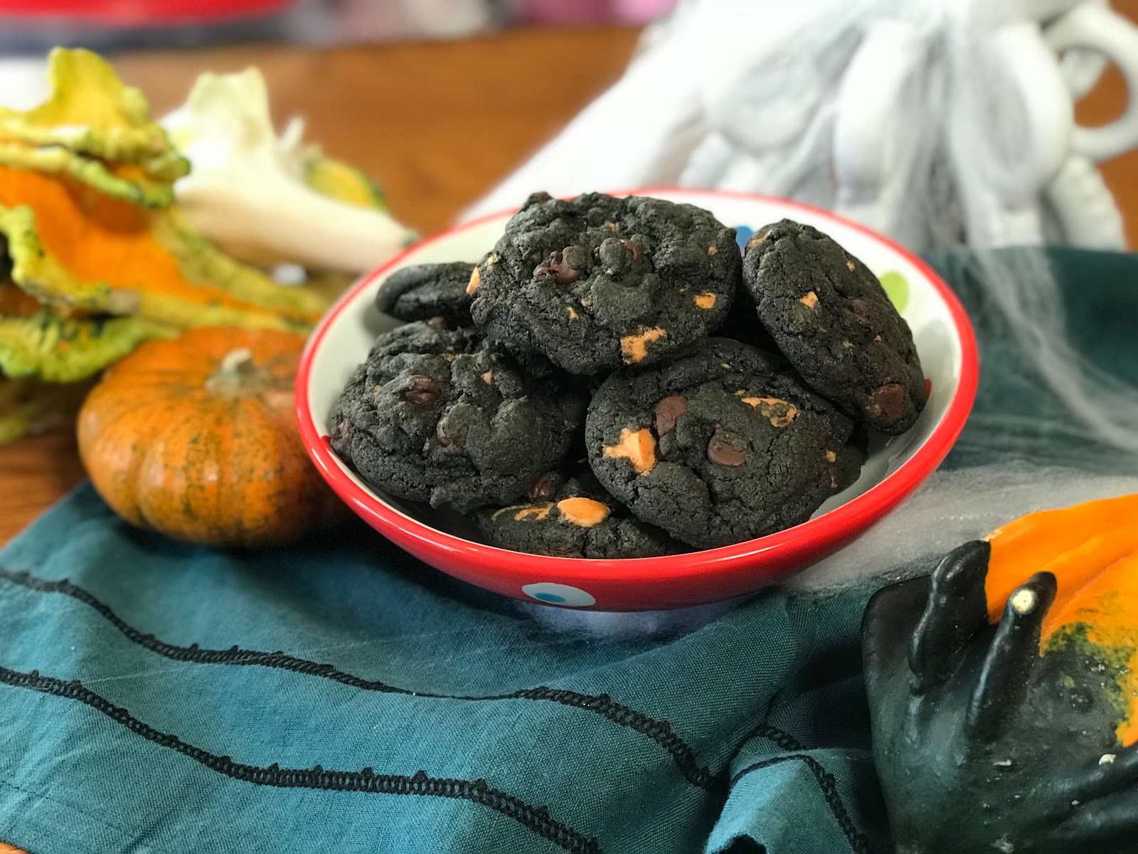 Black Velvet Chocolate Chip Cookie