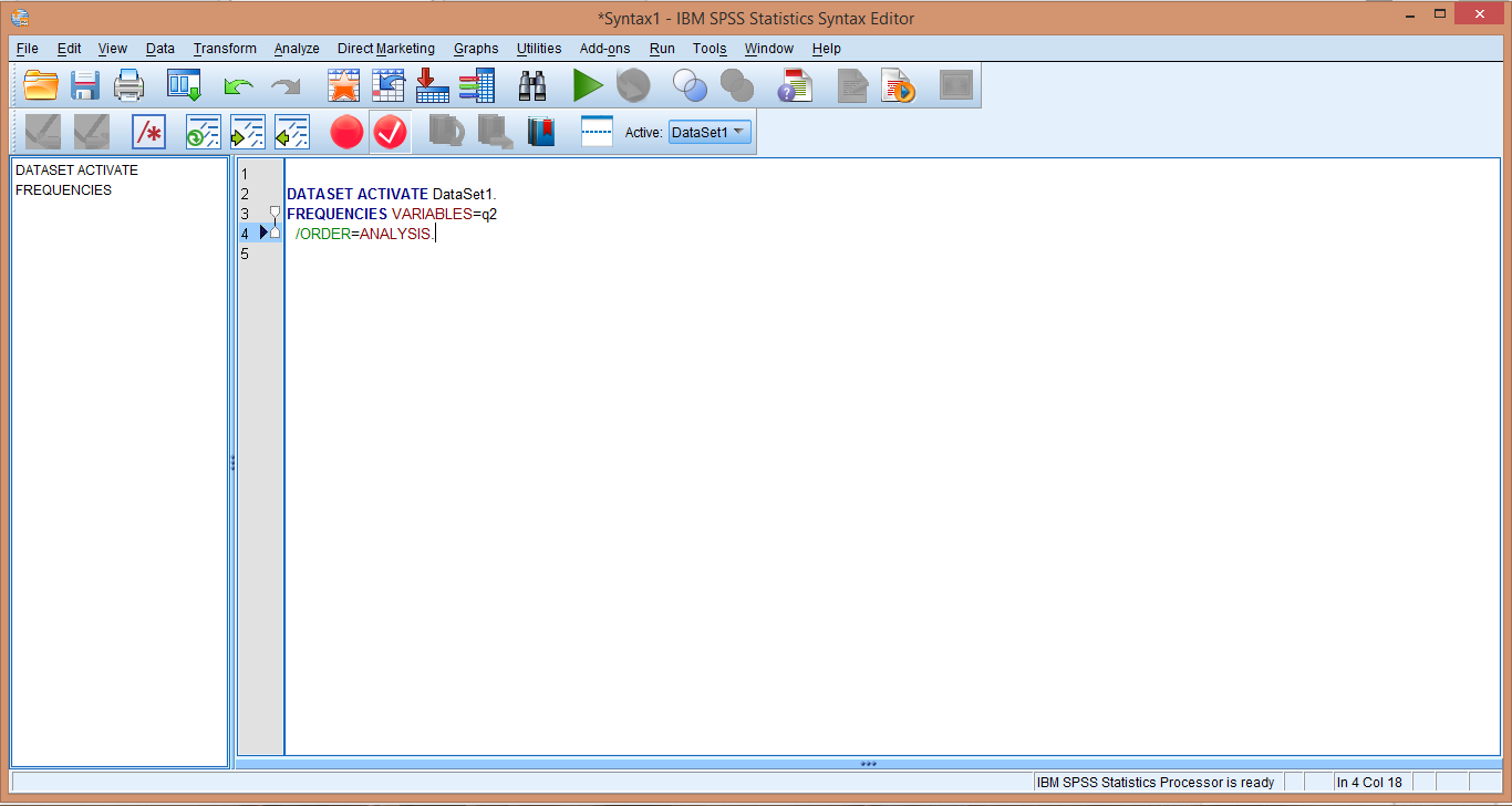Spss Intensive Training Understanding The Spss Window