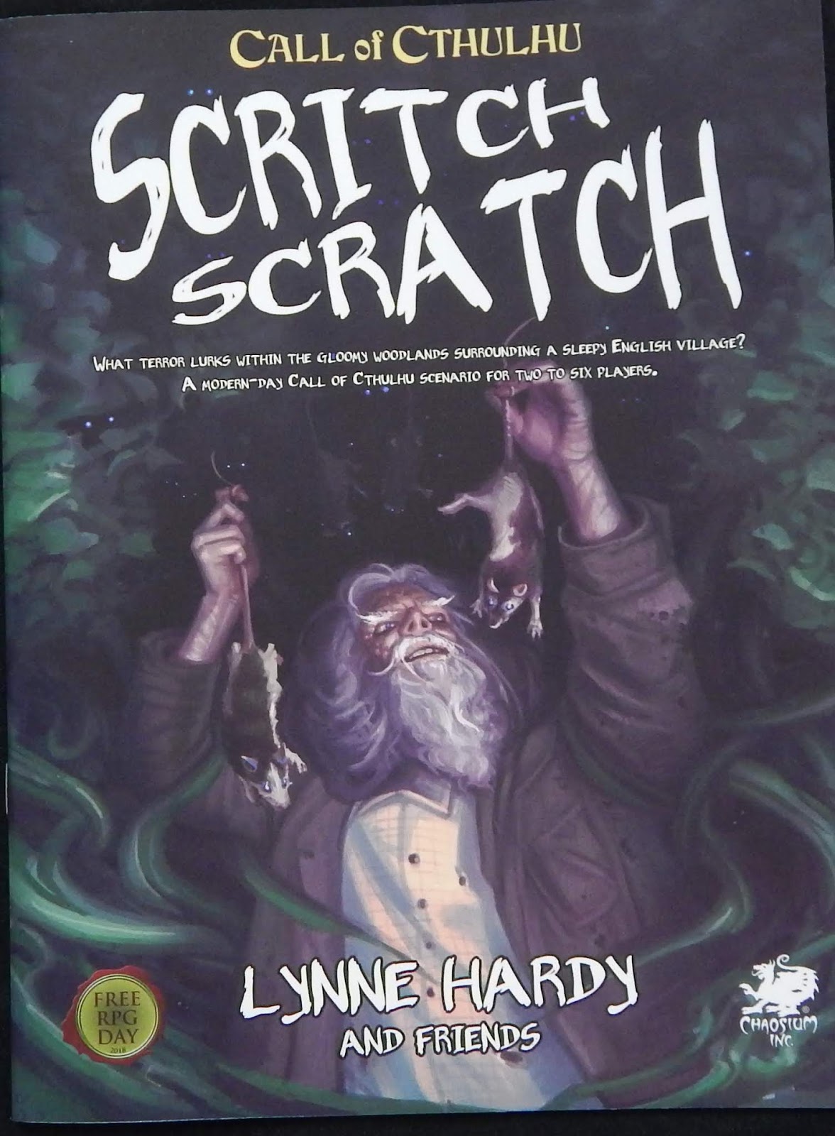Susurros desde la Oscuridad: Scritch Scratch