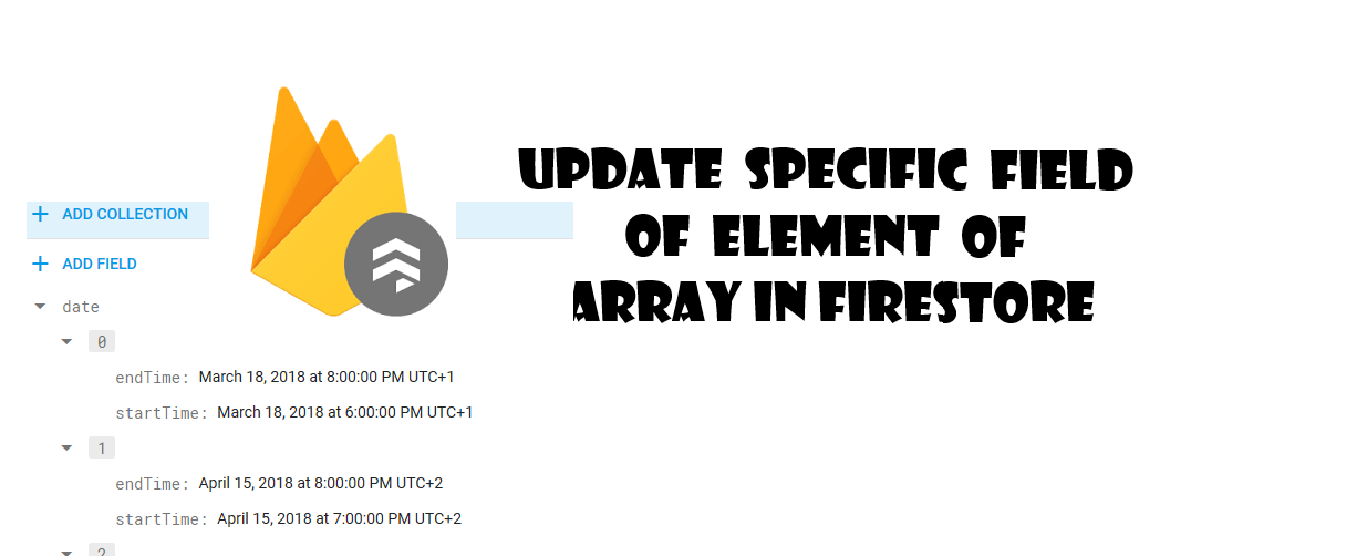 Firebase Update A Spacific Fields Of Single Element Of Object Of