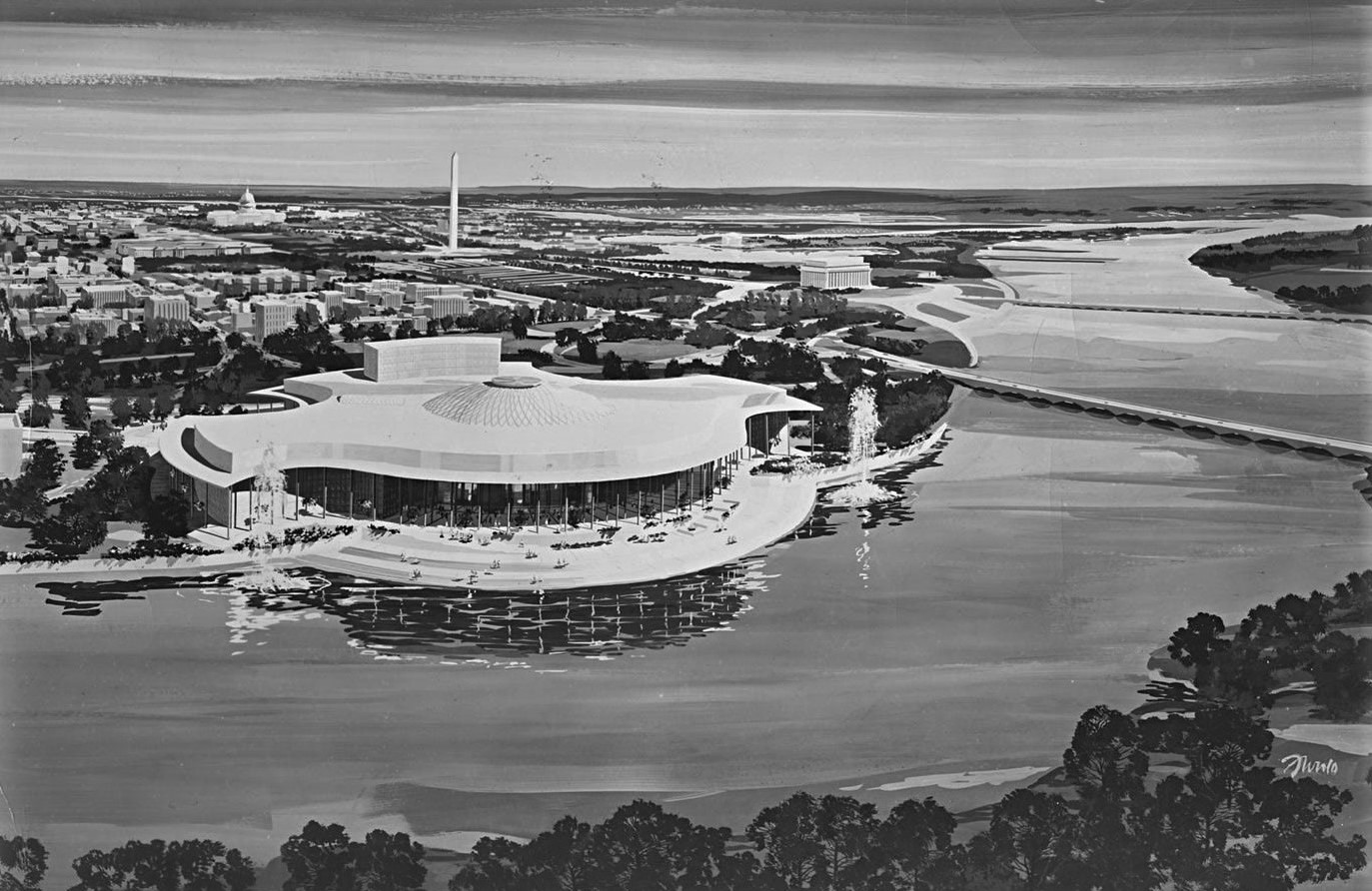 History Scout: The First Kennedy Center Design