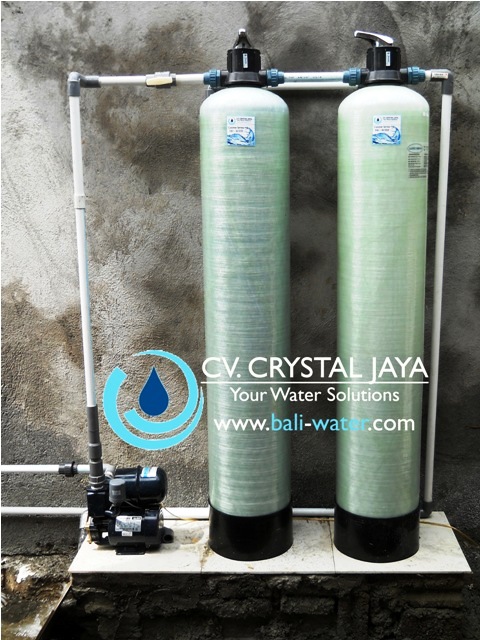 Water Filter Penjernih Air di Bali : Tabung Water Filter Fiber 10" FRP 1054