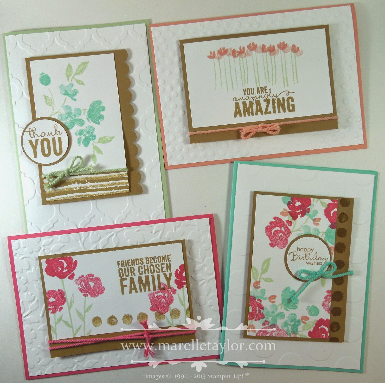 Marelle Taylor Stampin' Up! Demonstrator Sydney Australia: Painted ...
