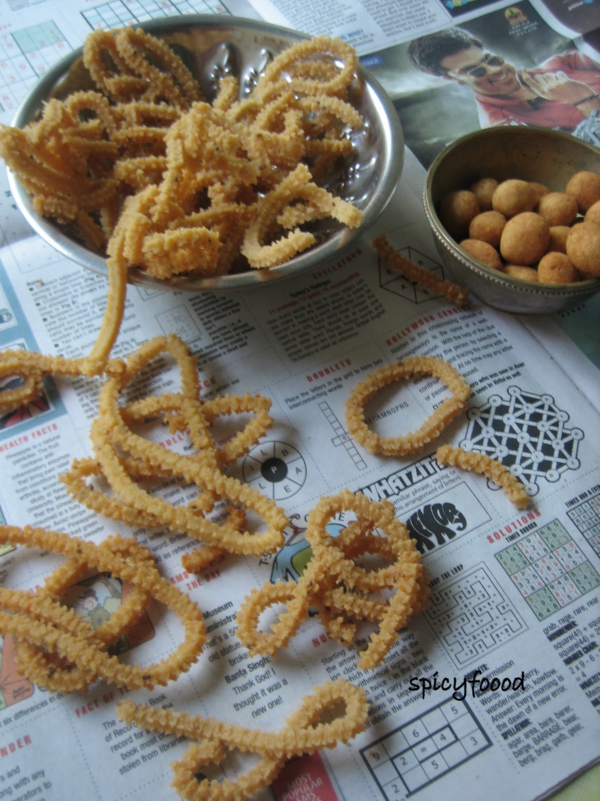 Spicy Foood: Rice Murukku