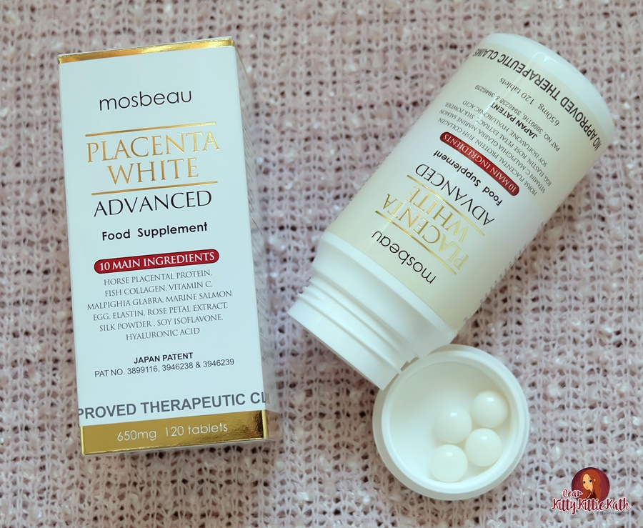 Product Review: Mosbeau Placenta White Advanced | Dear Kitty Kittie ...