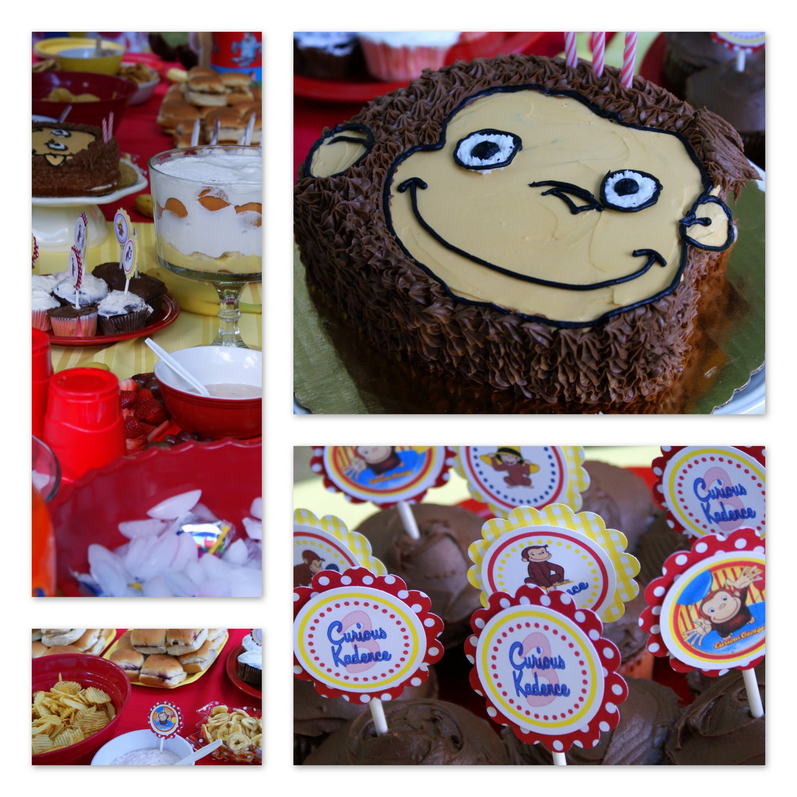A Little Loveliness Curious George Birthday Party