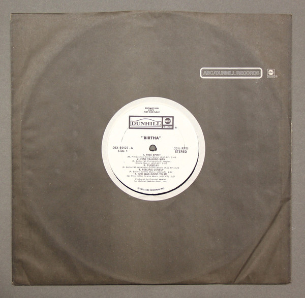 johnkatsmc5: Birtha “Birtha” 1972 US Hard/Funk Rock