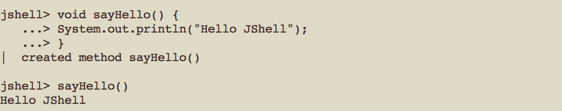 Myanmar Java User: JShell - Quick Start
