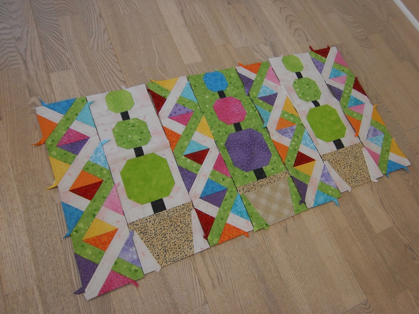Patchwork-blomsten: Af en eller anden grund....