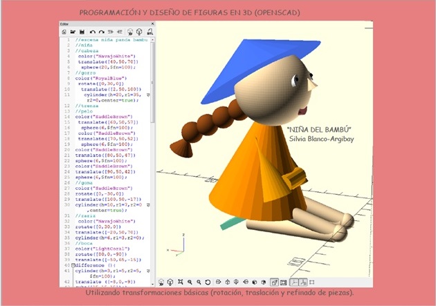 CIENCIAS CASVI TRES CANTOS: DISEÑO 3D : PROGRAMACIÓN Y DISEÑO POR OPENSCAD