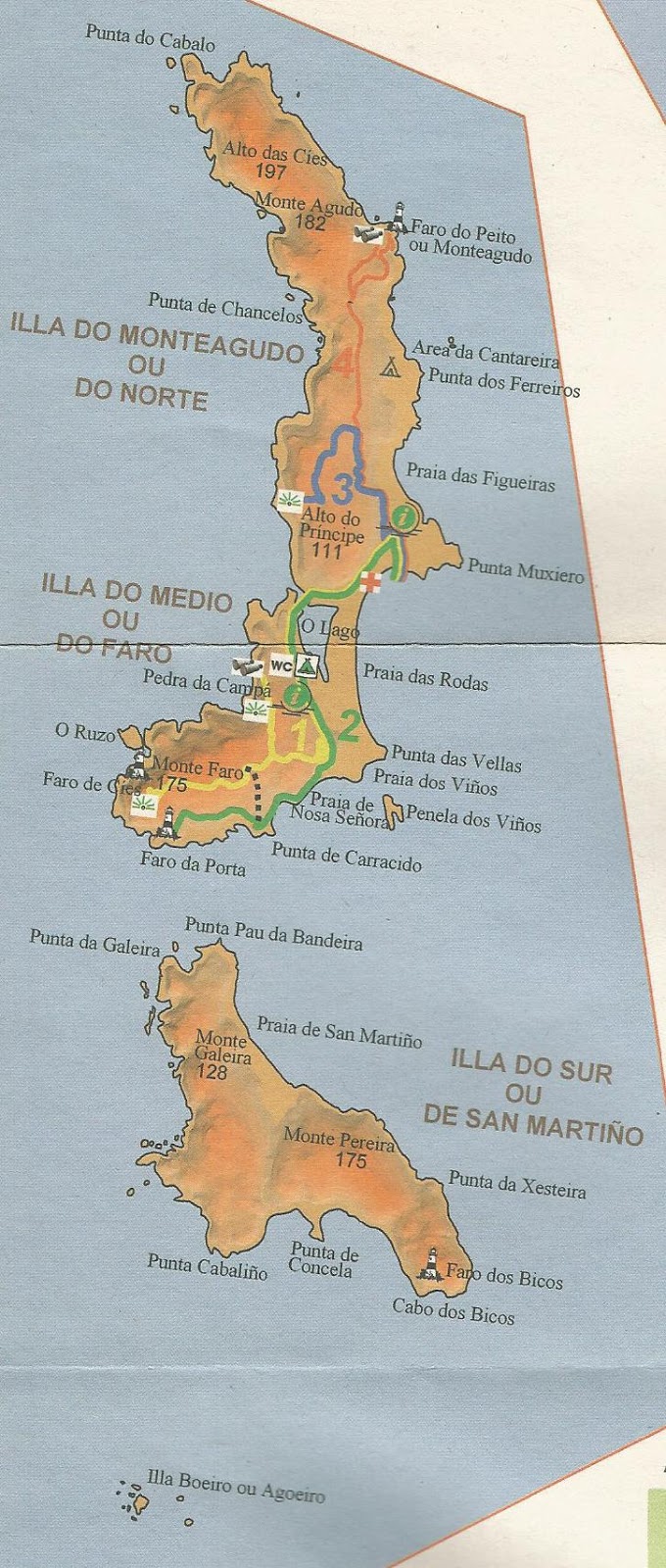 Mapping Cíes Islands