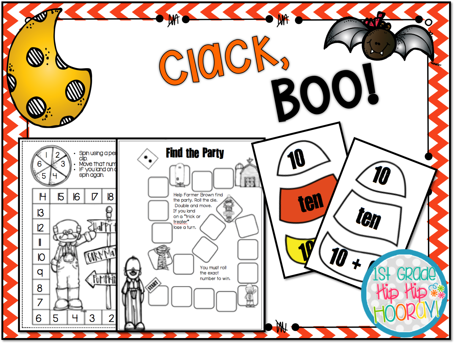 1st Grade Hip Hip Hooray!: Doreen Cronin's Click Clack Boo... A ...
