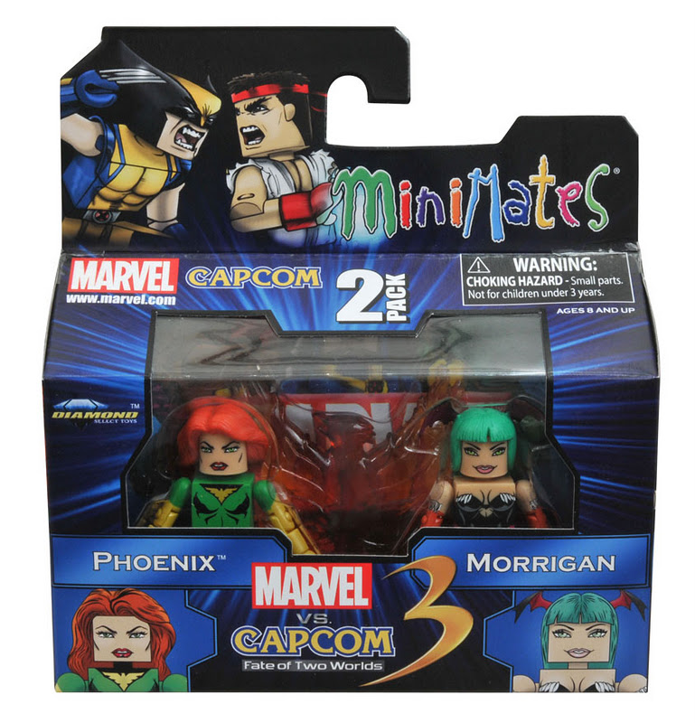 That Figures: NEWS: Marvel Vs Capcom Minimates Specialty Store Two-Packs