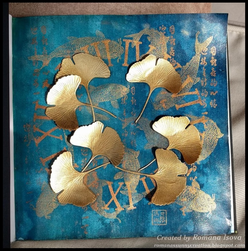 Romana's Sunny Creation: Creative weekend 6 - "Golden Ginkgo"