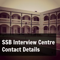 SSB Interview Centre Contact Details