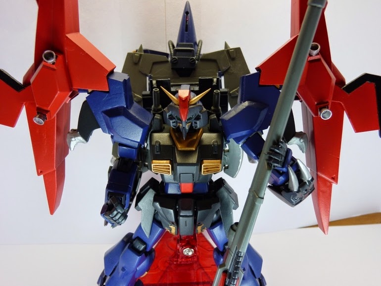 HGUC 1/144 Super Gundam "Mask Commander" Custom Build