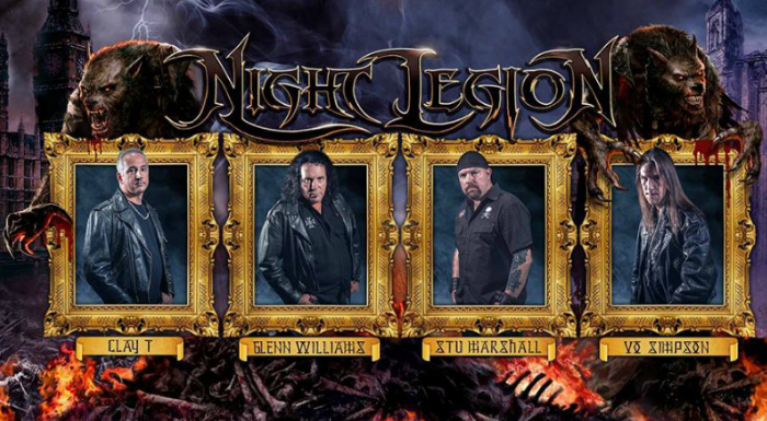 NIGHT LEGION Publica Primer Trailer De Su Álbum Debut - Jump Metal