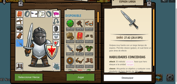 CodeCombat El Juego de los programadores - RSW