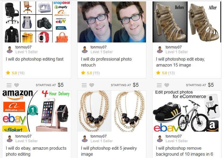 Visit Fiverr Profile - Image Editing Tips & Service