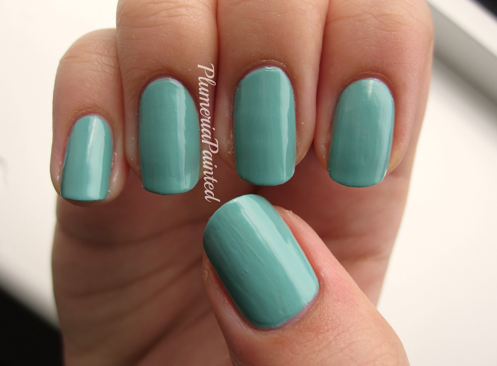 PlumeriaPainted: Green Nails: Max Factor - Cool Jade