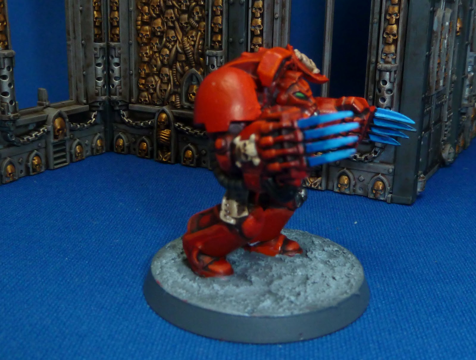 The 40k Project: Blood Angels Lightning Claw Terminator done!