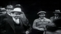 A HISTORY OF VIOLENCE. : Capone leaves Court