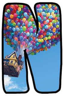 Abecedario de la Película Up. Up Movie Alphabet. - Oh my Alfabetos!