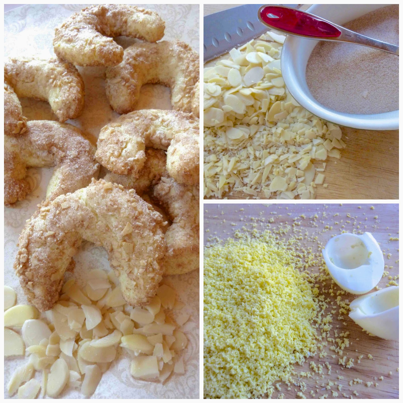 Almond Cinnamon Lemon German Crescent Cookies – Diary of a Mad Hausfrau