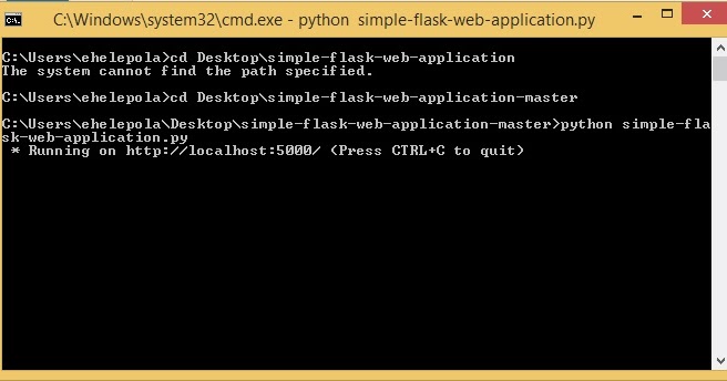 Tharinda's blog: Simple Web Application Using Python flask