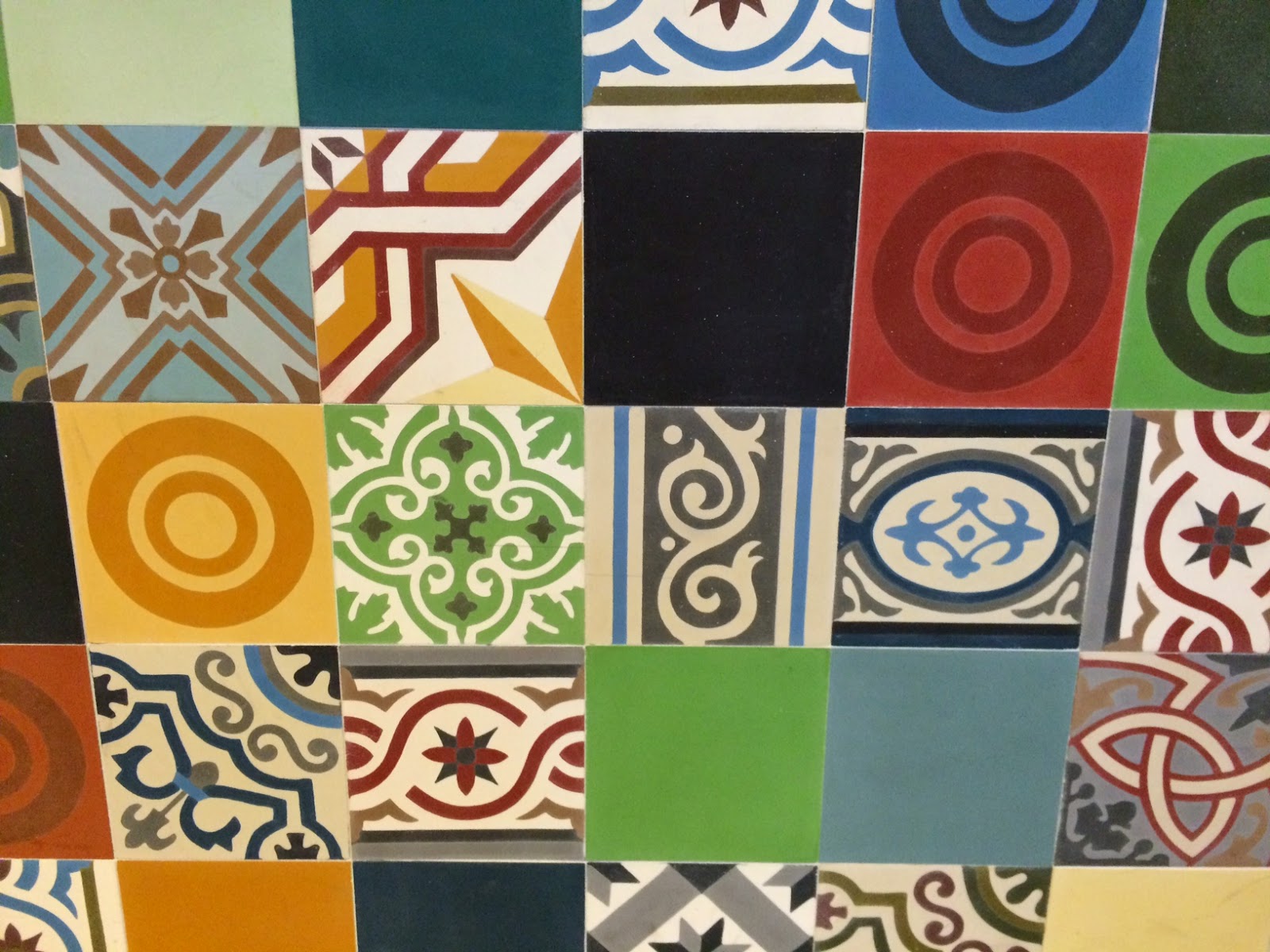 SoPo Cottage: Encaustic Tile