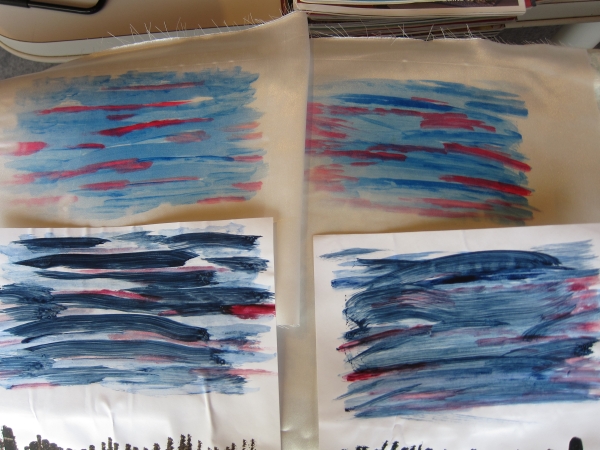 Judy Cooper Textile Artist: Transfer Paints