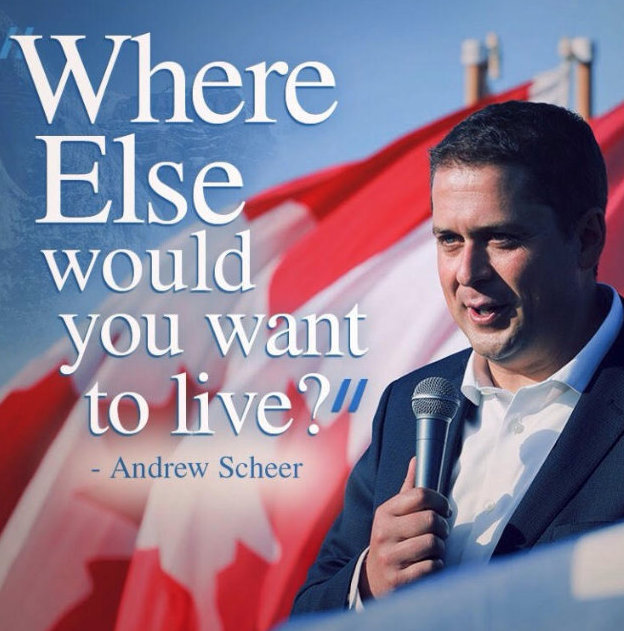 Montreal Simon: Andrew Scheer's Monstrous New Ad Campaign