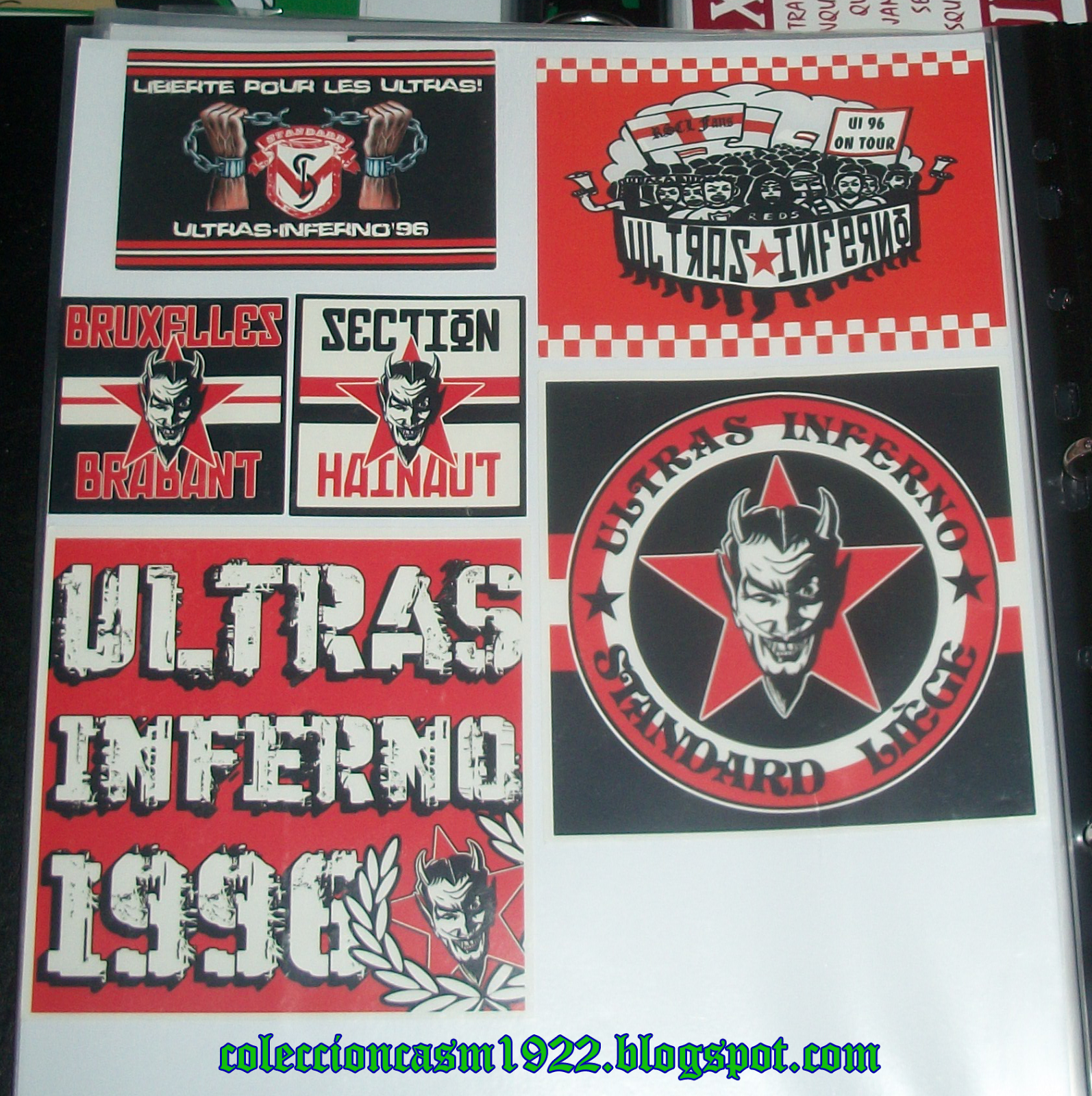 Colección CASM 1922 / : Ultras Inferno - Royal Standard de Liège (Lieja ...