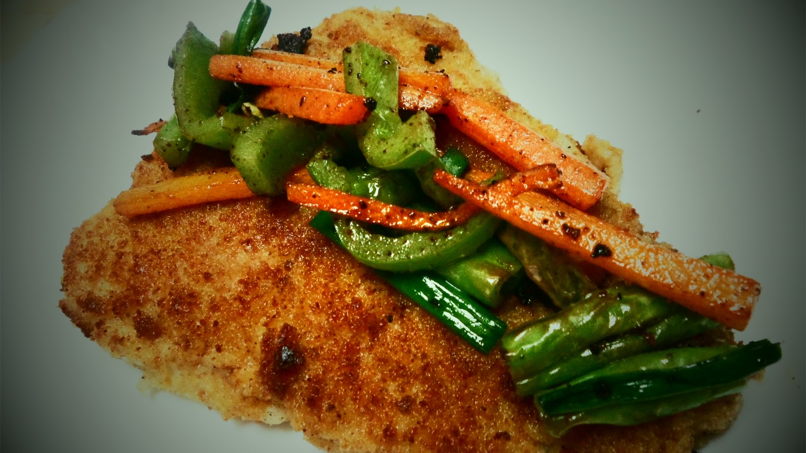 Shabnam's Cuisine: Fish Fillet with Stir Fry Veggies