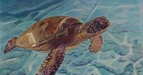 Memory Roth Artist - Painting Memories: The Turtle