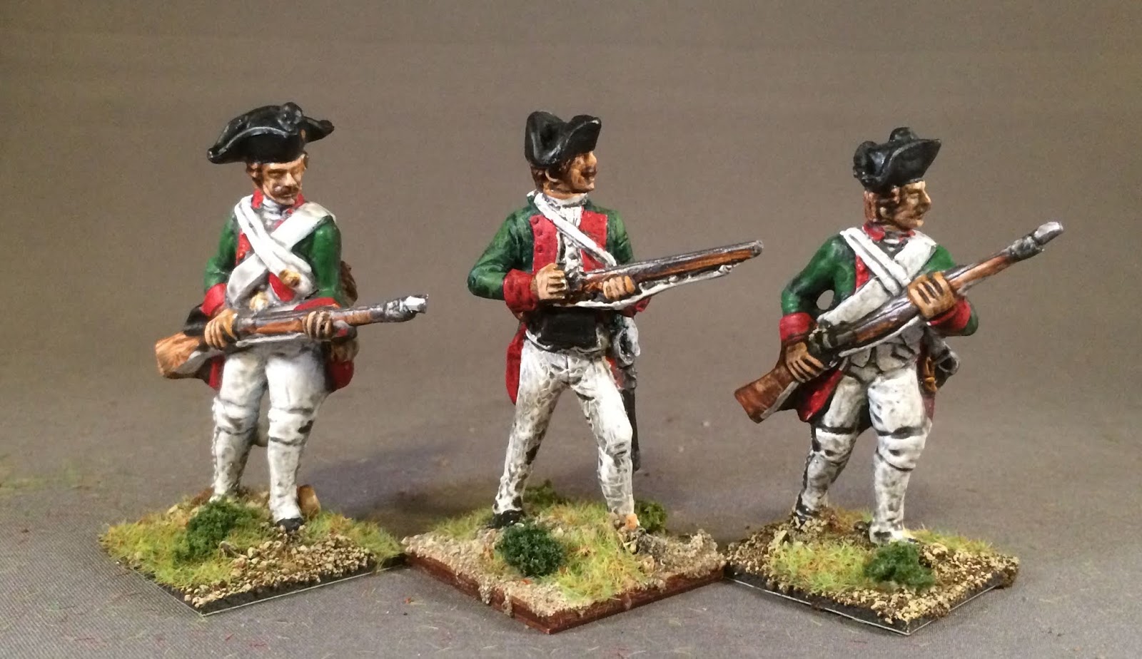 Bob's Miniature Wargaming Blog: 54mm AWI and 28mm terrain