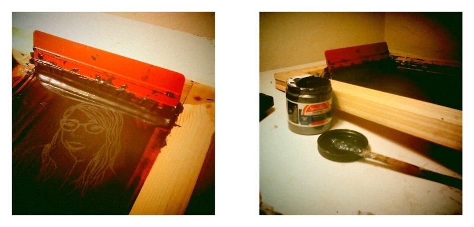 el planeta slak: serigrafia a casa...