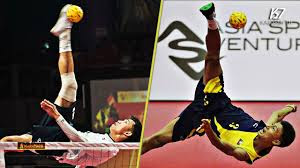 Teknik Dasar Cara Melakukan Smash / Roll Spike Dalam Sepak Takraw - Teknik Dasar Olahraga