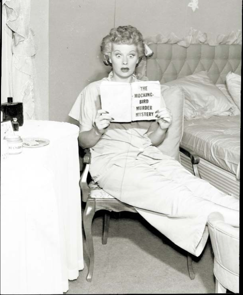 Belle's Bookshelf: Reading Icons: Lucille Ball