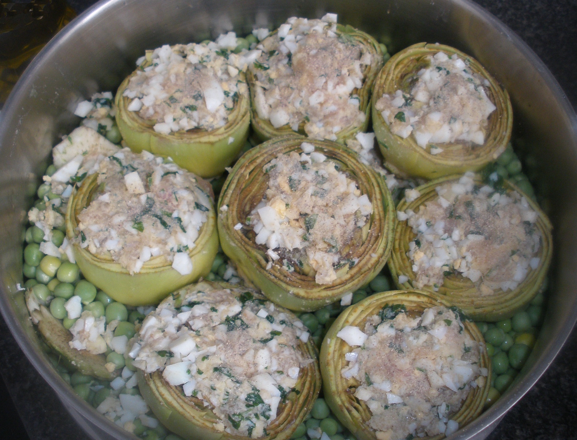 Cocina con nosotras y diviértete: Alcachofas rellenas