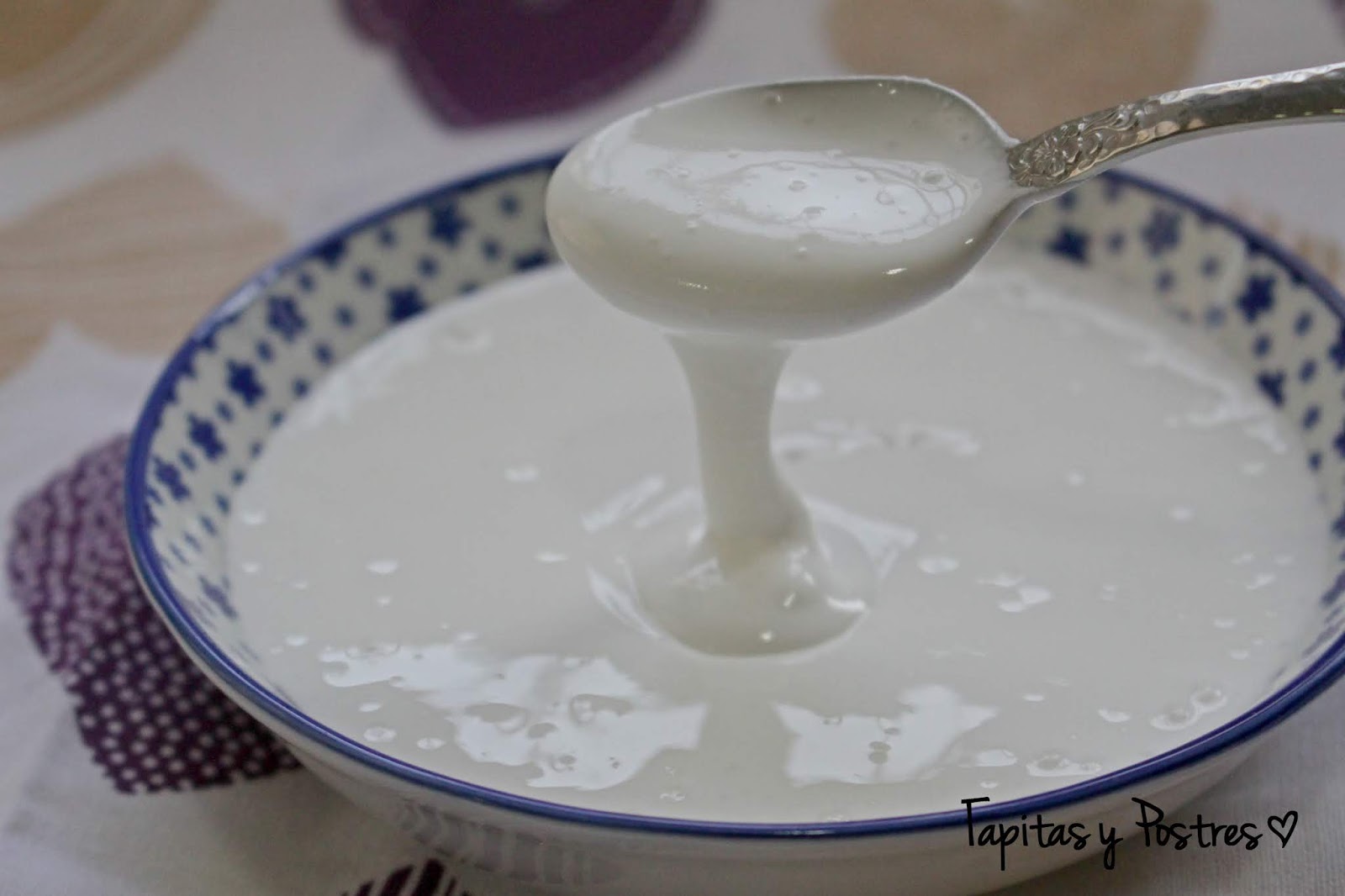 Tapitas y Postres: Glasa real