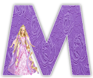 Alfabeto de Barbie Princesa. - Oh my Alfabetos!