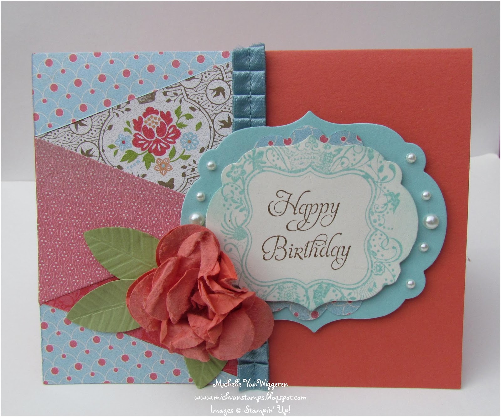 Michelle's Great Paper Chase: Elegant Birthday Cards