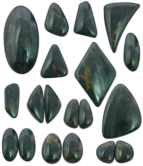 Lunar Skies Jewelry & Fine Art: Bloodstone (also called The martyr's gem)